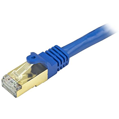 StarTech.com Cat6a Shielded Patch Cable - 30 ft - Blue - Snagless RJ45 ...