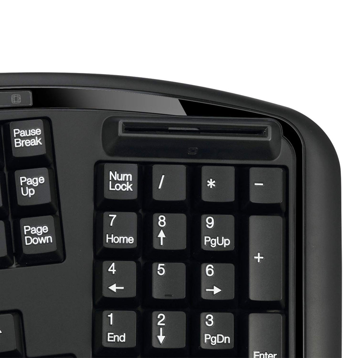 SMK-Link VP3827-TAA Ergonomic Keyboard with CAC Reader – OneDealOutlet ...